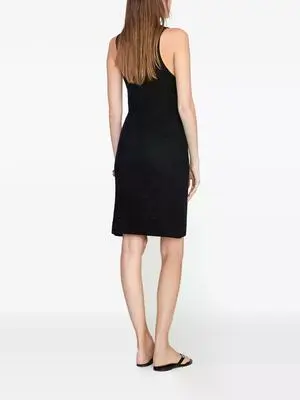 ANINE BING Arie Open-knit Dress - Black