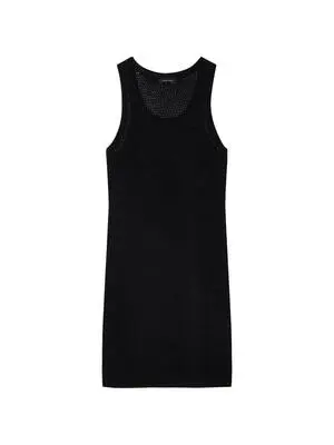 ANINE BING ANINE BING Arie Open-Knit Dress Black