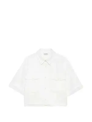 ANINE BING Edith Cropped Shirt
