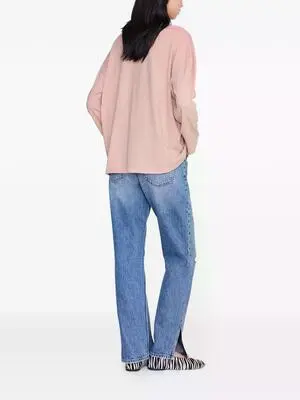 ANINE BING Ivan Long-sleeve Cotton T-shirt