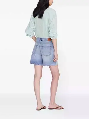 ANINE BING Delaney Denim Mini Shorts - Blue