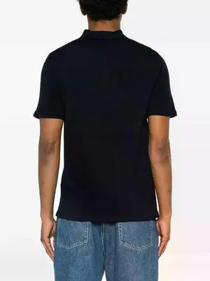A.p.c. Gide Logo-embroidered Chest-pocket Polo Shirt