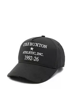 COLE BUXTON Embroidered Baseball Cap - Black