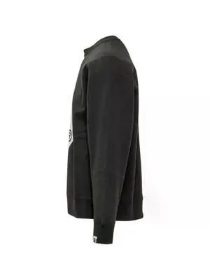 A BATHING APE Graphic Print Sweatshirt - Black