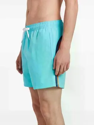Sundek Logo Patch Swim Shorts