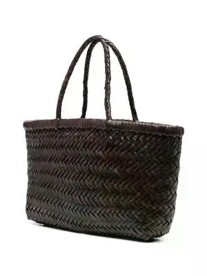 Dragon Diffusion Woven Leather Tote Bag
