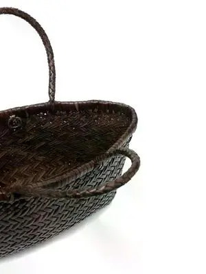 Dragon Diffusion Woven Leather Tote Bag