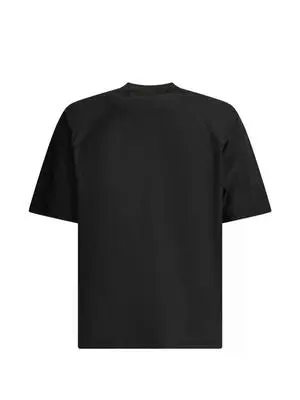 DAIWA PIER39 Half-zip Chest-pocket T-shirt - Black