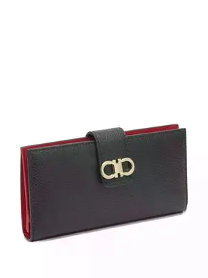 FERRAGAMO Pebbled-leather Wallet