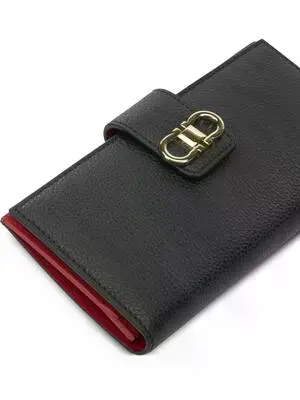 FERRAGAMO Pebbled-leather Wallet