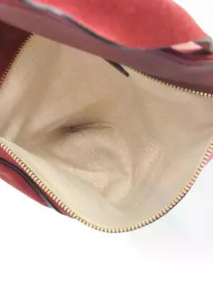 Loewe Anagram Suede Clutch Bag