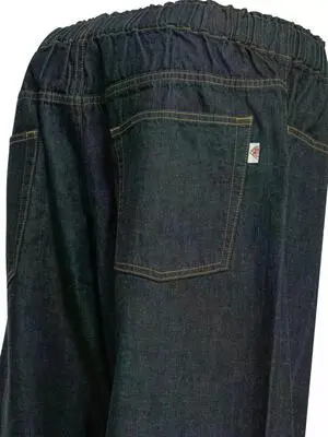 DANTON Belted Elasticated-waist Jeans