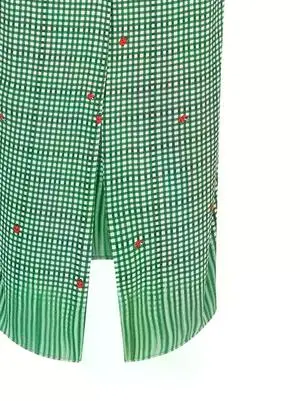 Bernadette Baby Gingham-print Shirt Dress