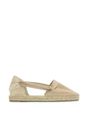 CastaÑer Kaia Flat Espadrilles - Neutrals