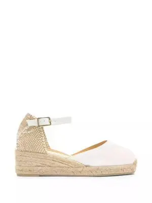 CastaÑer Carol Wedge Espadrilles - White