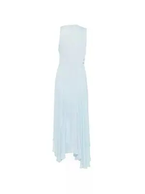 SEMICOUTURE Asymmetrical Pleated Dress