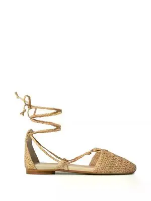 CastaÑer Gilda Braided Raffia Espadrilles