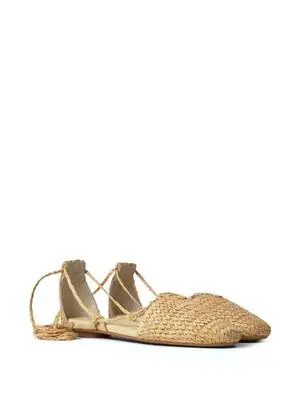 CastaÑer Gilda Braided Raffia Espadrilles