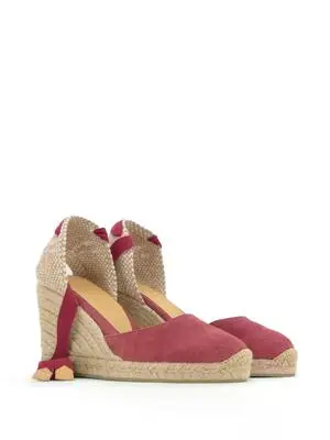 CastaÑer Carina Wedge Espadrilles - Red