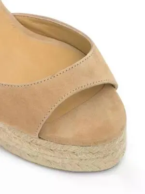 CastaÑer Blair Suede Wedge Sandals