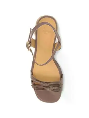 CastaÑer Florina Bow Detail Sandals
