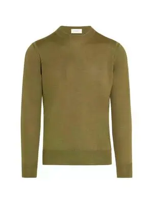 PAOLO PECORA Merino Wool Crew Neck Sweater