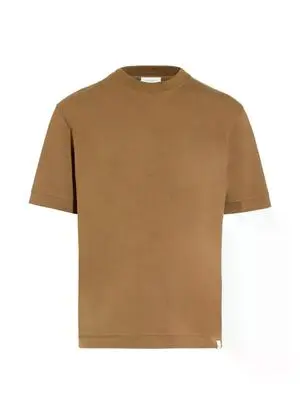 PAOLO PECORA Loose-fit Jersey T-shirt - Brown