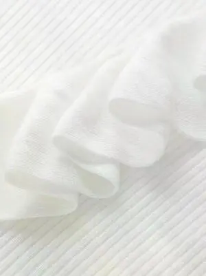 Alice + Olivia Marnie Ruffled Knit Top