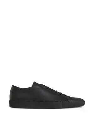 COMMON PROJECTS Leather Lace-up Sneakers - Black
