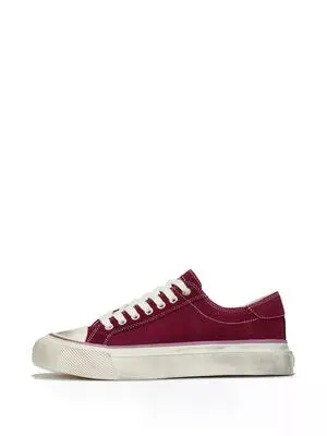 EPT Dive Vintage Distressed Sneakers - Red