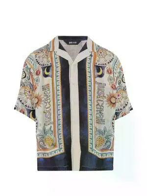 Just Cavalli Graphic-print Short-sleeve Shirt