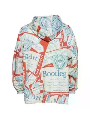 TALKING ABOUT THE ABSTRACTION Graphic Print Hoodie