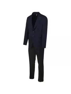 SANTANIELLO Pleated-detail Buttoned Suit