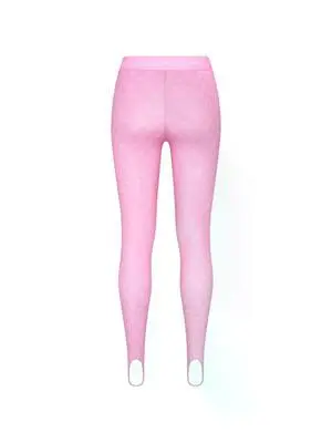 MARINE SERRE Moon Stirrup Leggings