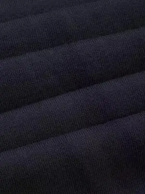 PAOLO PECORA Cotton Crew Neck Sweater - Blue
