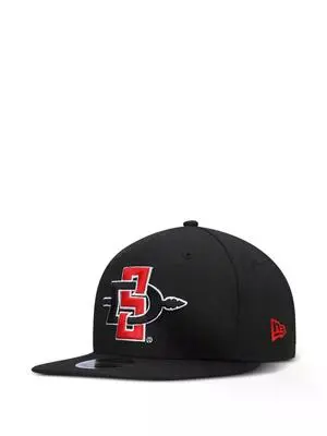New Era San Diego State Aztecs 9fifty Snapback Cap - Black