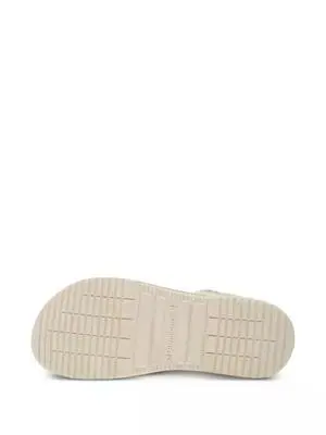BE LENKA Zing Denim Frayed-edge Panelled Sneakers