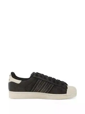 Adidas Superstar Denim Sneakers - Black