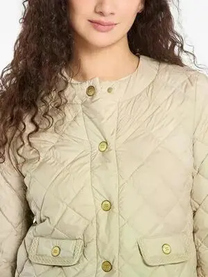 Tommy Hilfiger Quilted Collarless Jacket