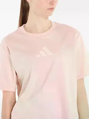 Adidas Logo Print T-shirt - Pink