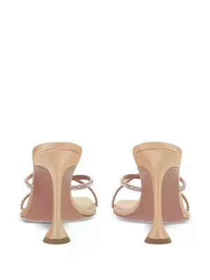 Amina Muaddi Sally Crystal-embellished Sandals