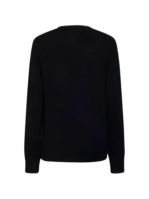 Play Comme Des Garcon Heart Appliqué Cardigan