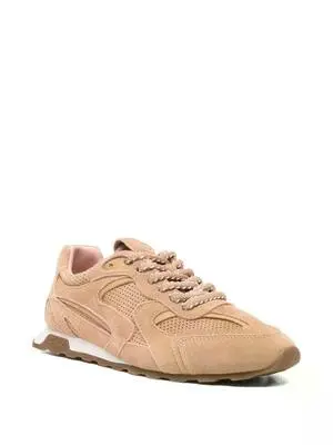Ash Perforated Suede Sneakers