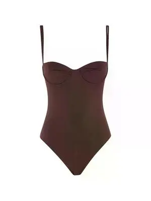 Federica Tosi Underwired Swimsuit - Brown