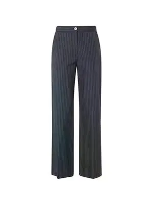 SOLOTRE Tailored Pinstripe Trousers