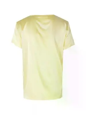 SOLOTRE Short Sleeve Crewneck T-shirt - Yellow