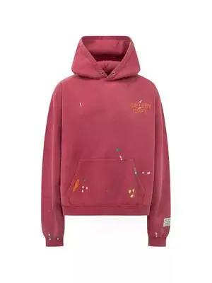 GALLERY DEPT. Paint-splatter Logo Hoodie - Red