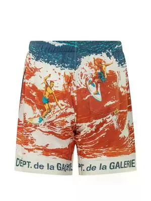 GALLERY DEPT. Graphic Print Shorts