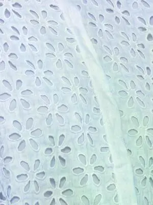 120% Lino Broderie Anglaise Linen Shirt