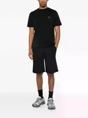 OUTHERE Drawstring Shorts With Logo Patch